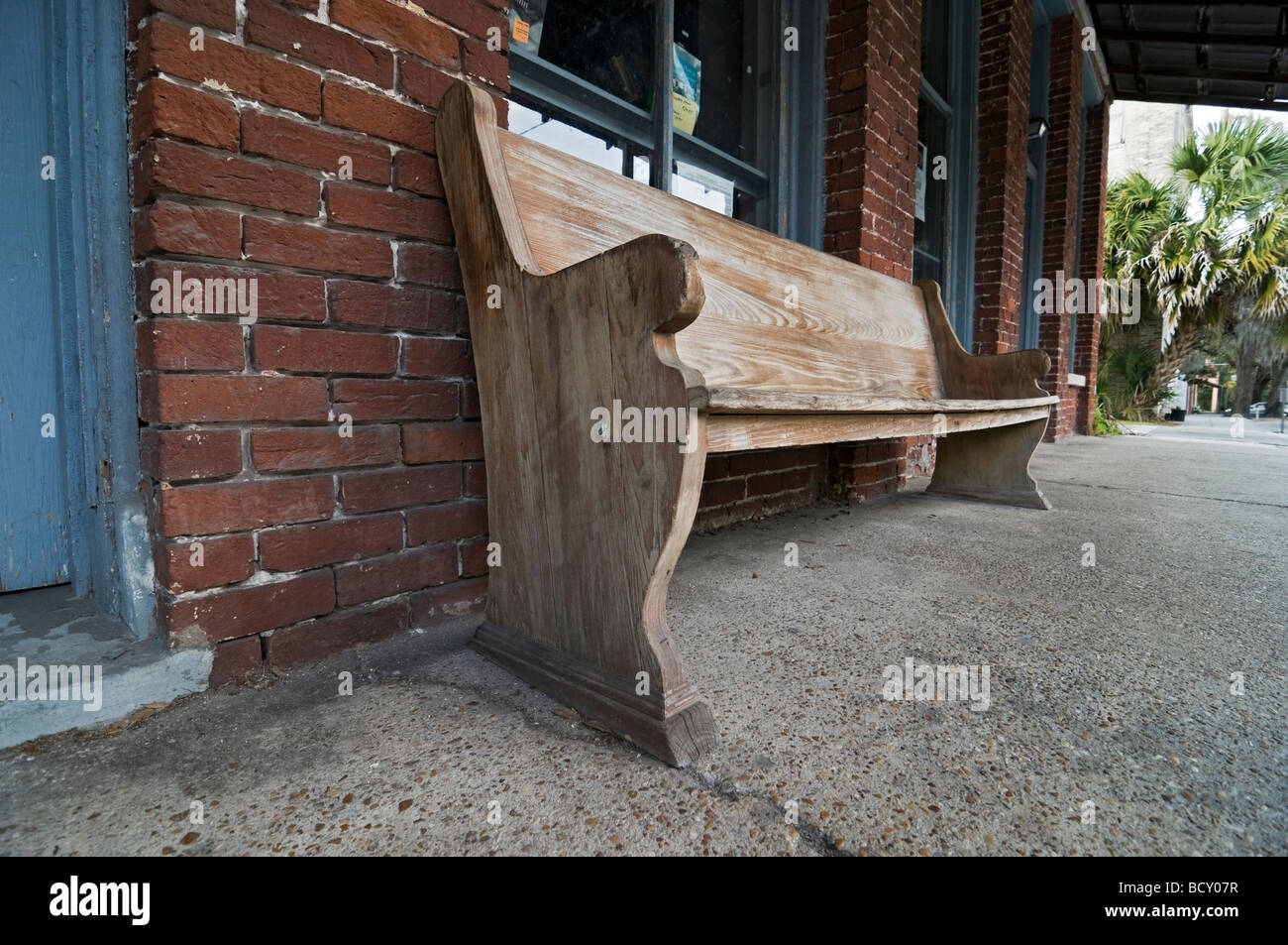 quaint old historic town of Micanopy in North Central Florida Stock ...