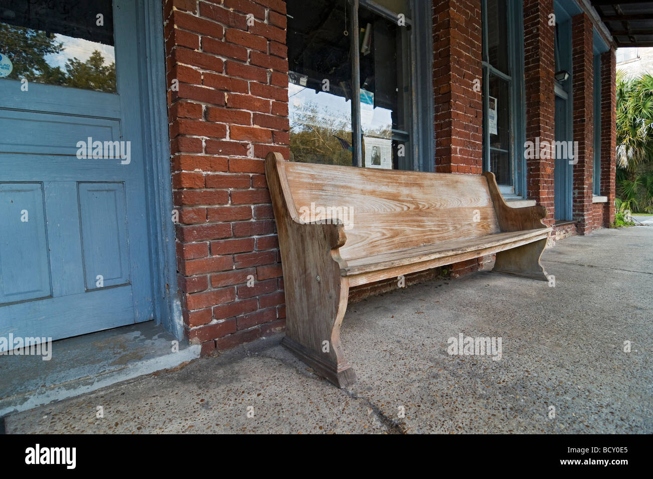 quaint old historic town of Micanopy in North Central Florida Stock ...