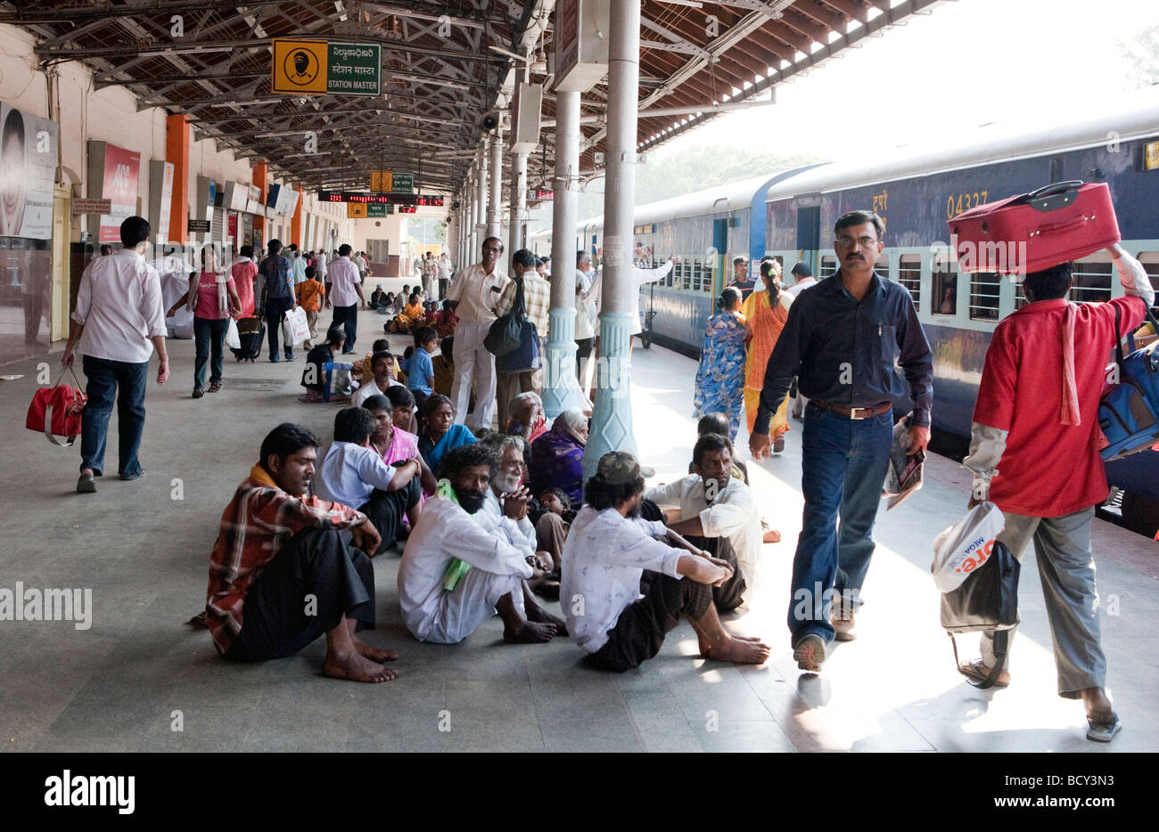 Karnataka railway station hi-res stock photography and images - Alamy
