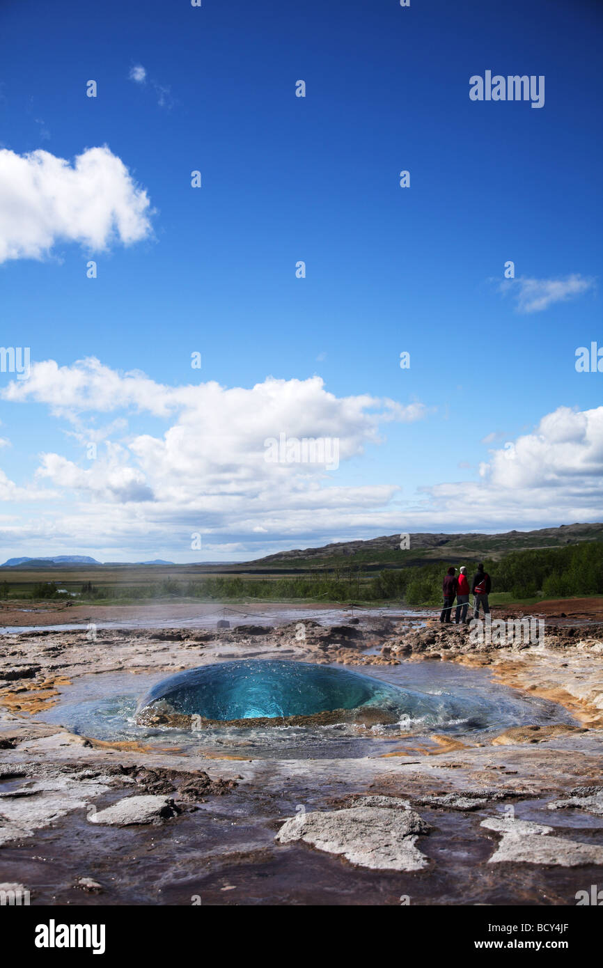 Strokkur geysir exploding hi-res stock photography and images - Alamy