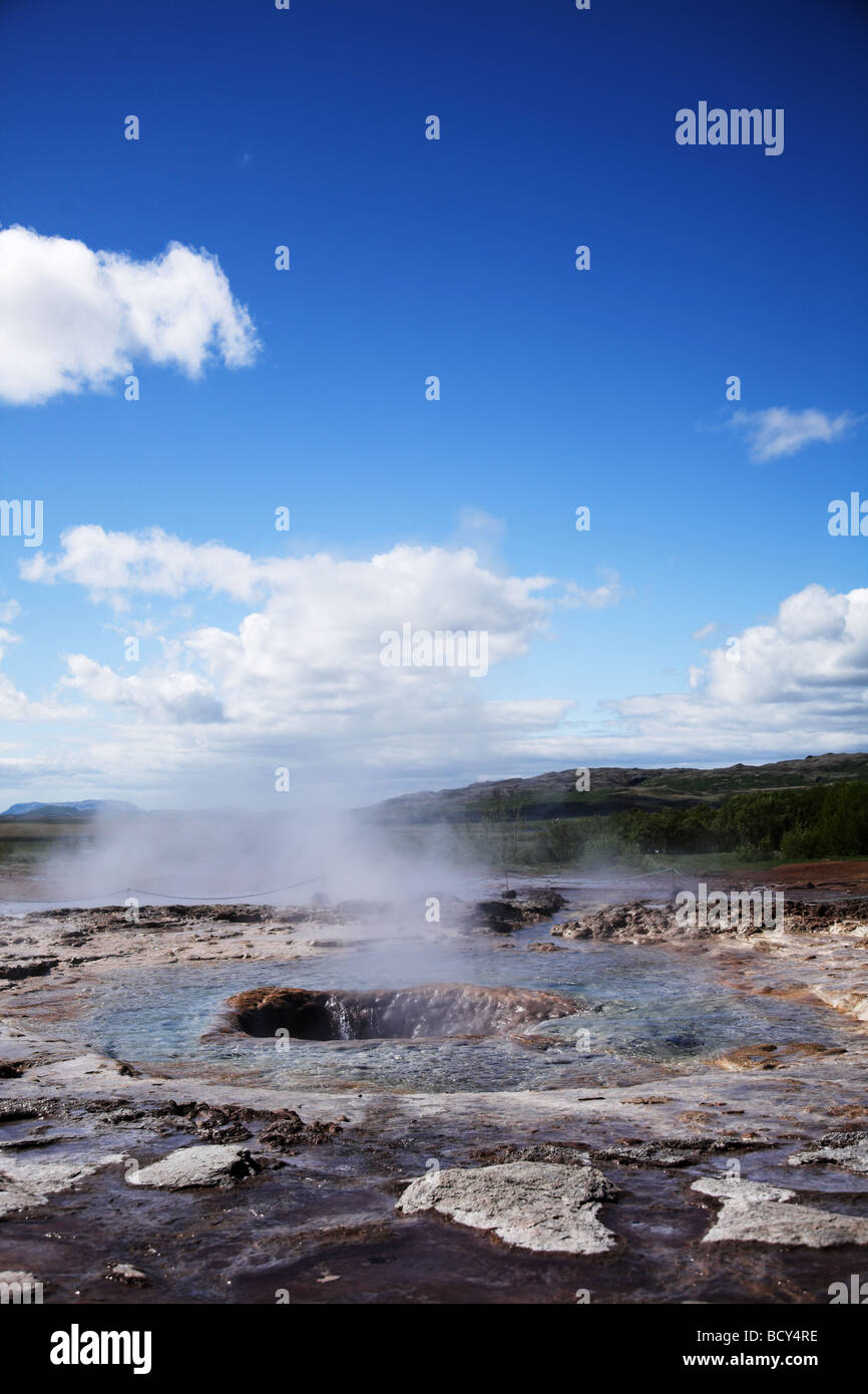 Strokkur geysir exploding hi-res stock photography and images - Alamy