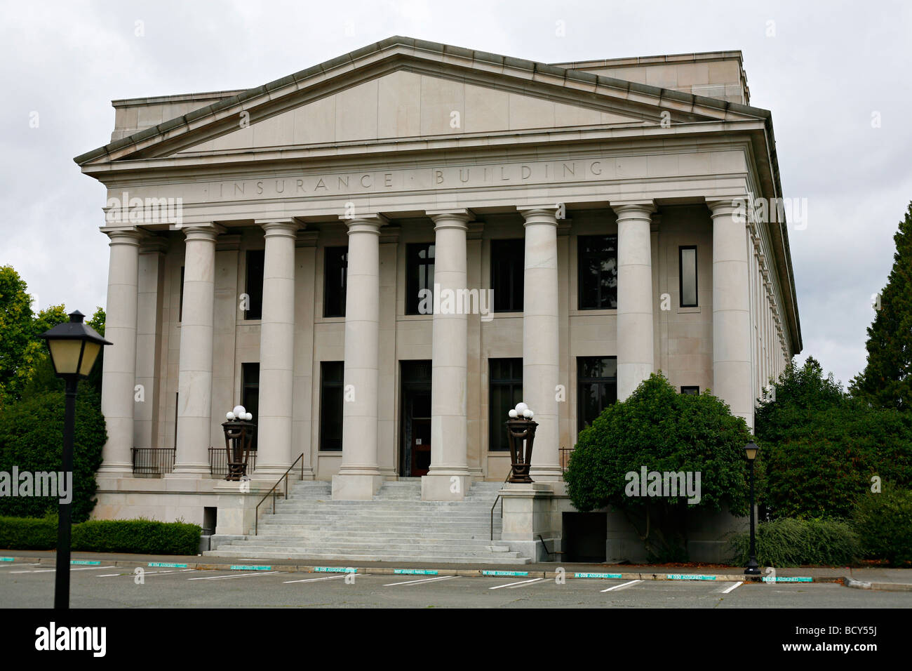 The Insurance Building at the Washington State Capitol in Olympia Stock ...