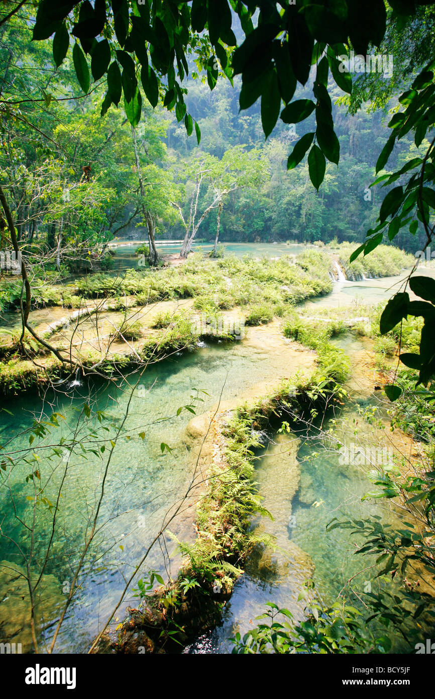 Semuc champey guatemala hi-res stock photography and images - Alamy
