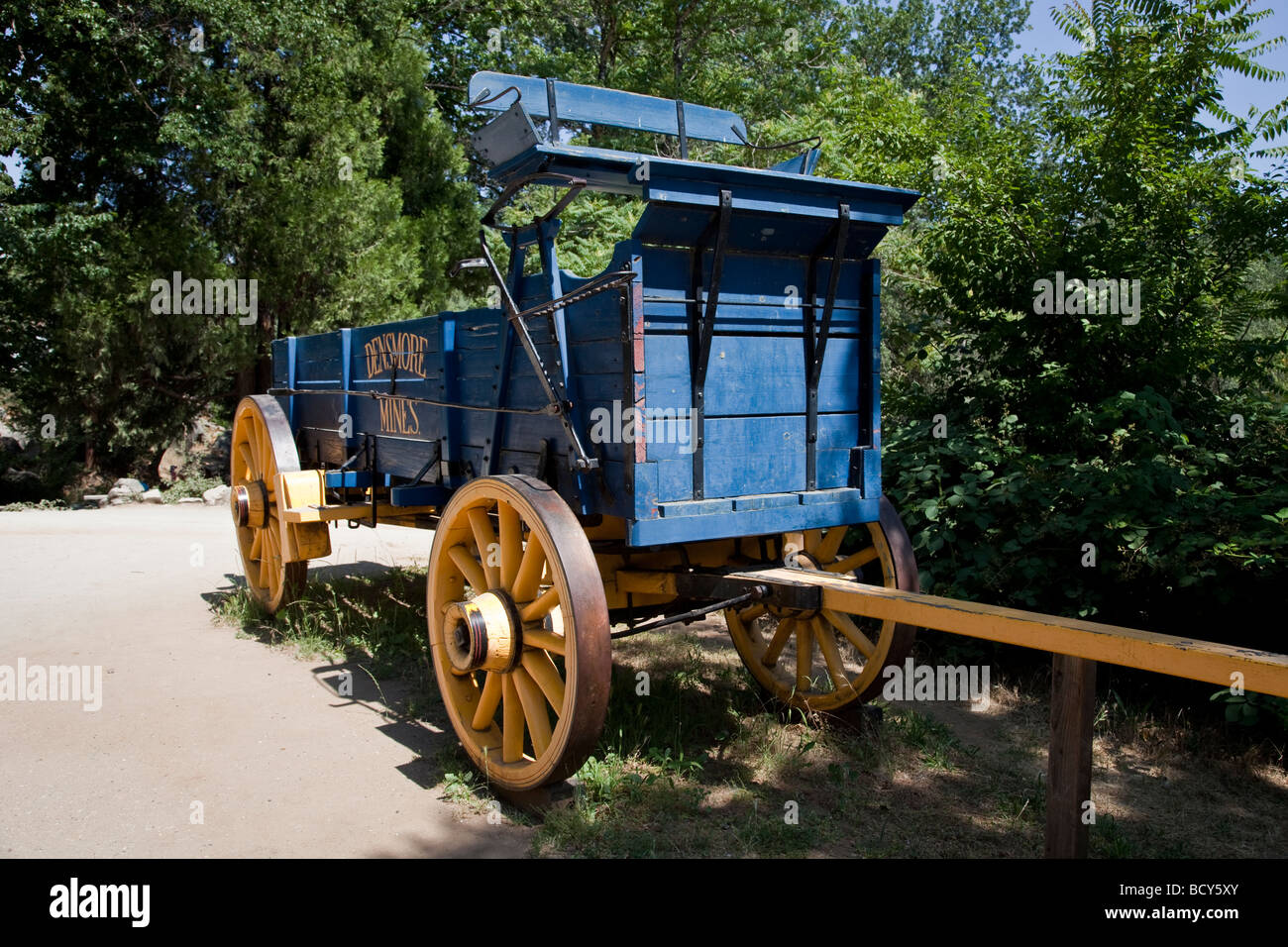 California Gold Rush Wagon Train