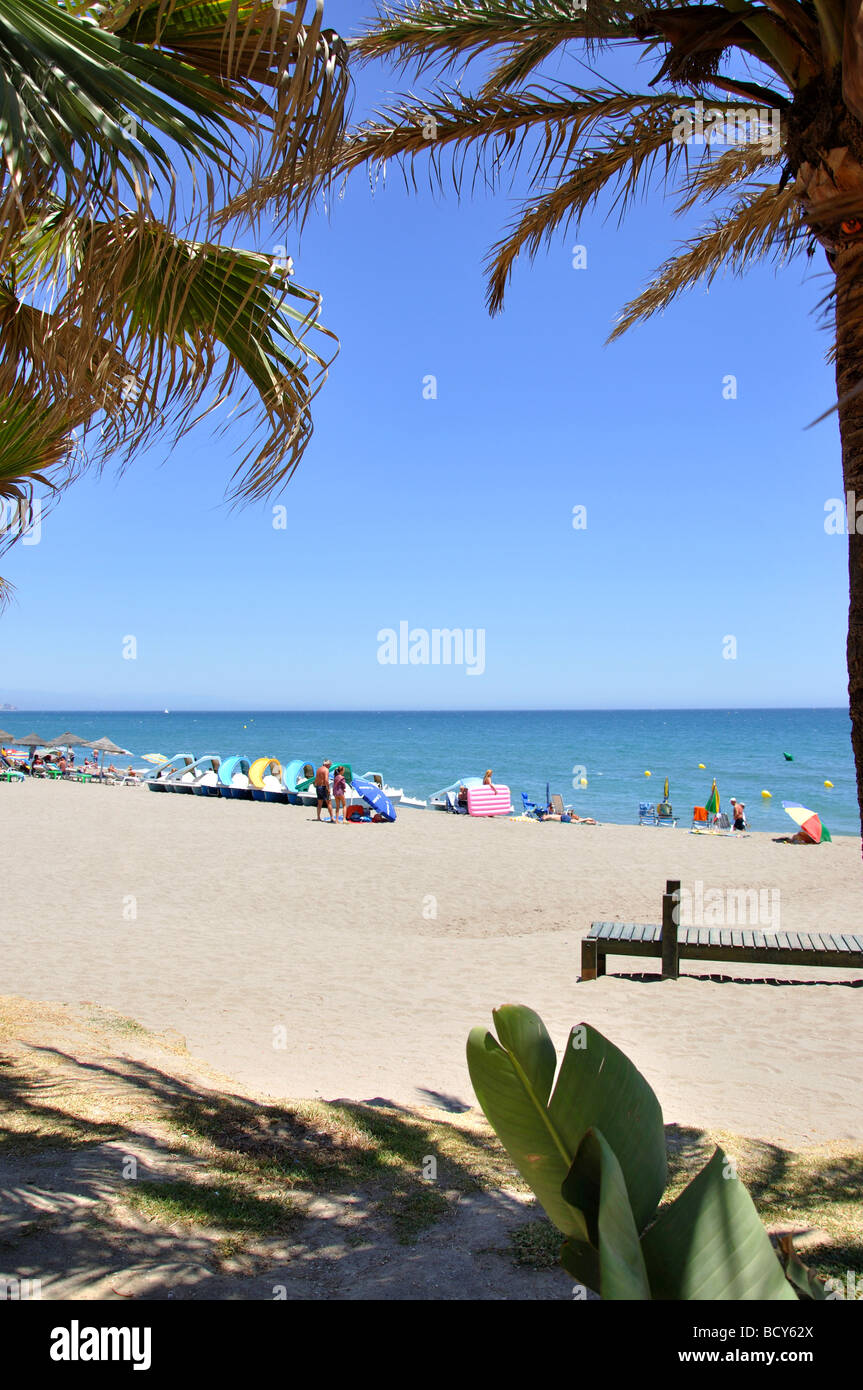 Playa de Fuengirola, Fuengirola, Costa del Sol, Malaga Province ...