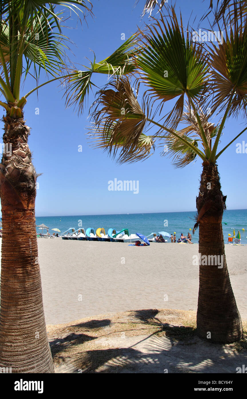 Fuengirola beach tourist hi-res stock photography and images - Alamy