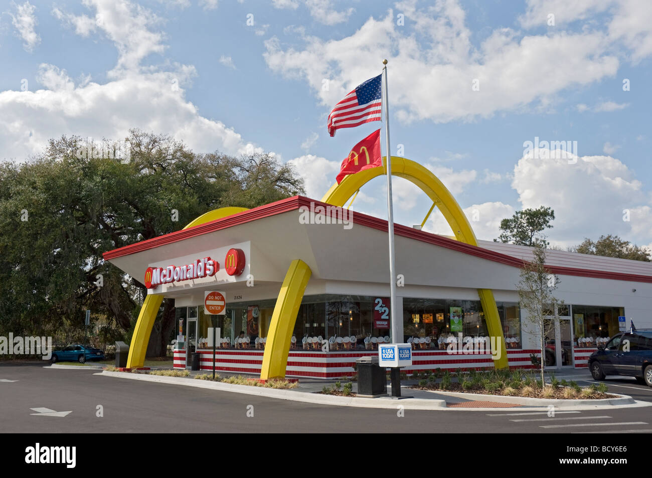 Mcdonalds flag hi-res stock photography and images - Alamy