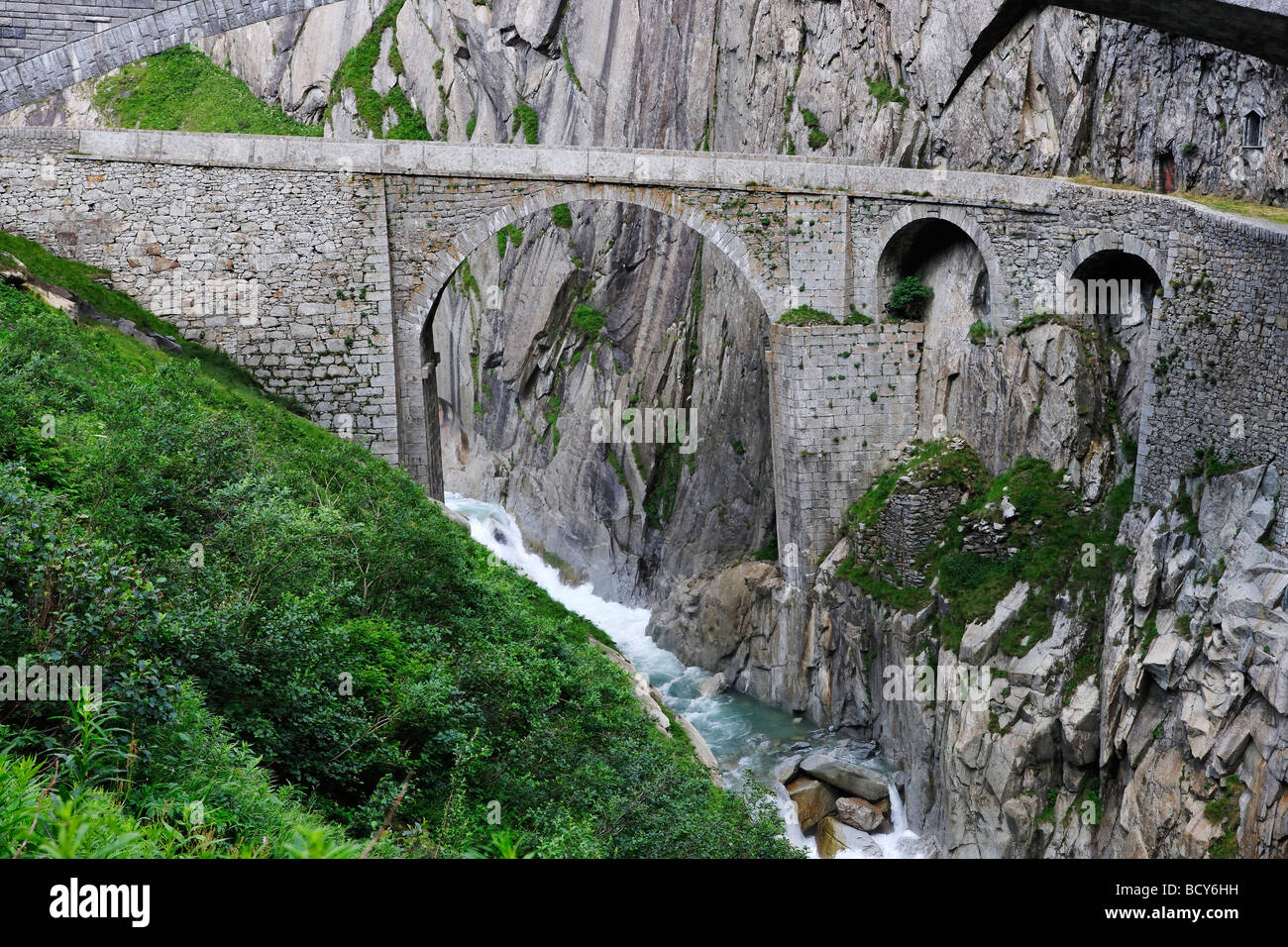 Devils bridge bridge switzerland europe hi-res stock photography and ...
