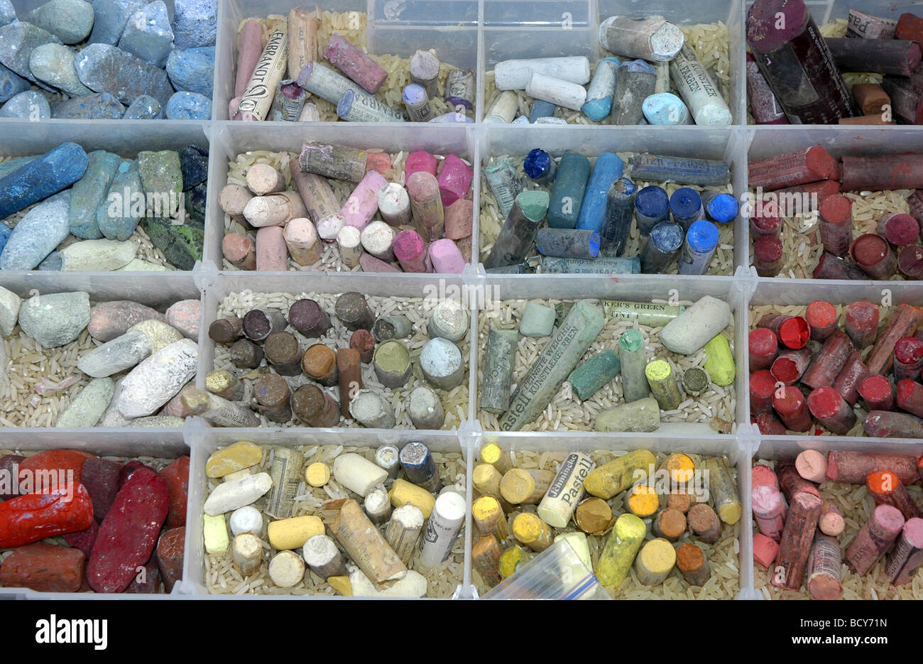 Chalk box, Santa Barbara, California, USA Stock Photo - Alamy