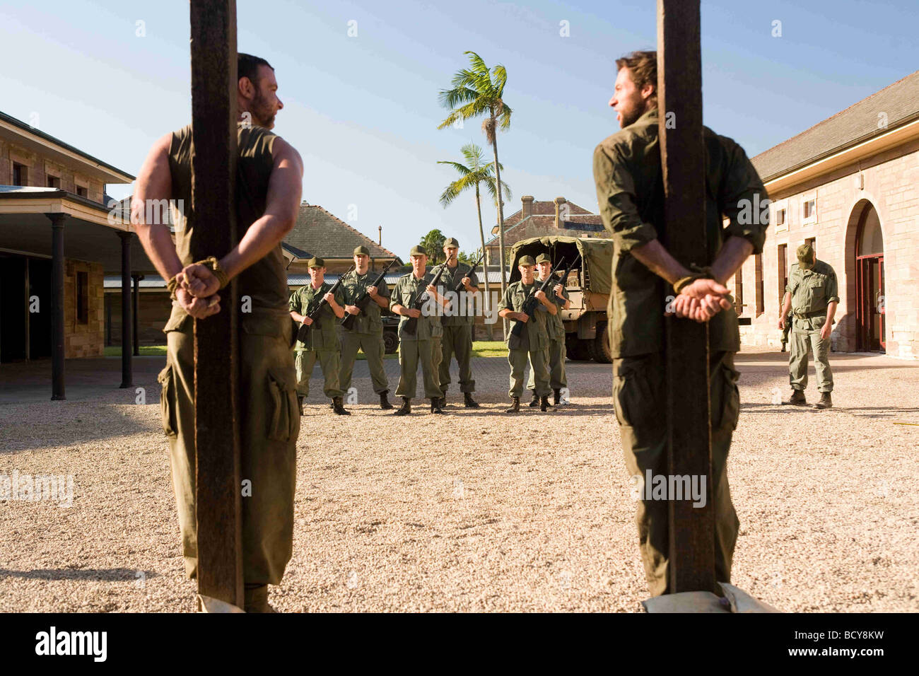 Tied up prisoners hi-res stock photography and images - Alamy