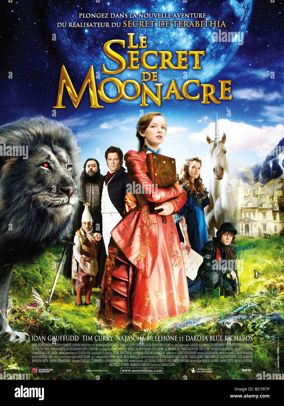 The Secret of Moonacre Year: 2009 Directot : Gabor Csupo Dakota Blue Richards Movie poster Based ...