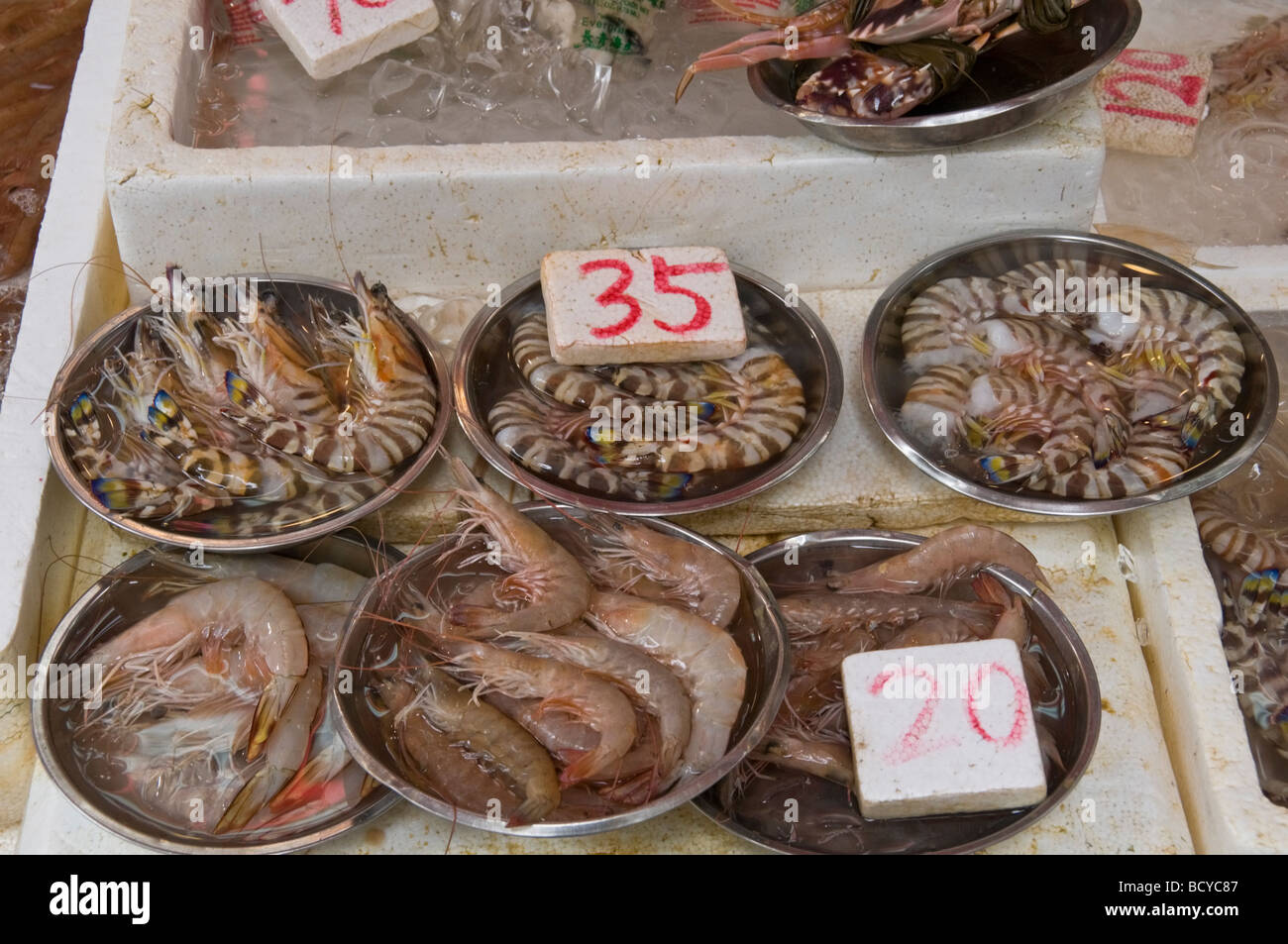 Fish and shellfish stall hi-res stock photography and images - Alamy