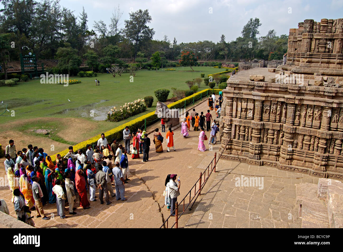 Sun temple, Konark, Orissa Stock Photo - Alamy