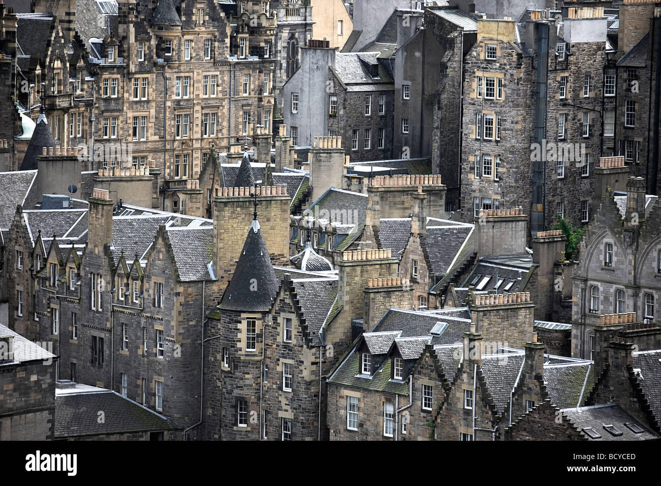 Edinburgh architecture. Buildings Stock Photo - Alamy