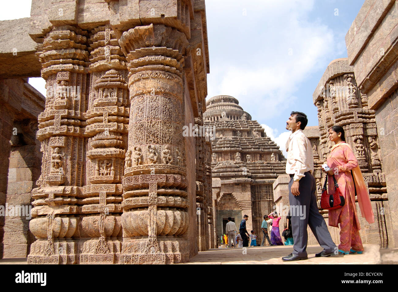 Sun temple, Konark, Orissa Stock Photo - Alamy