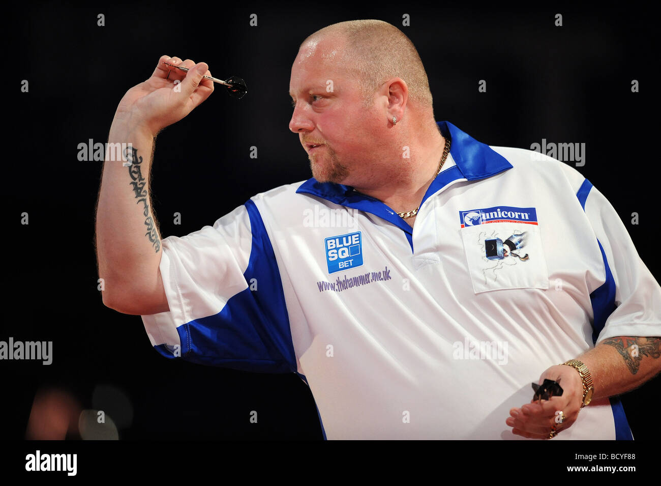 ANDY HAMILTON ENGLAND REEBOK STADIUM BOLTON ENGLAND 06 June 2009 Stock ...