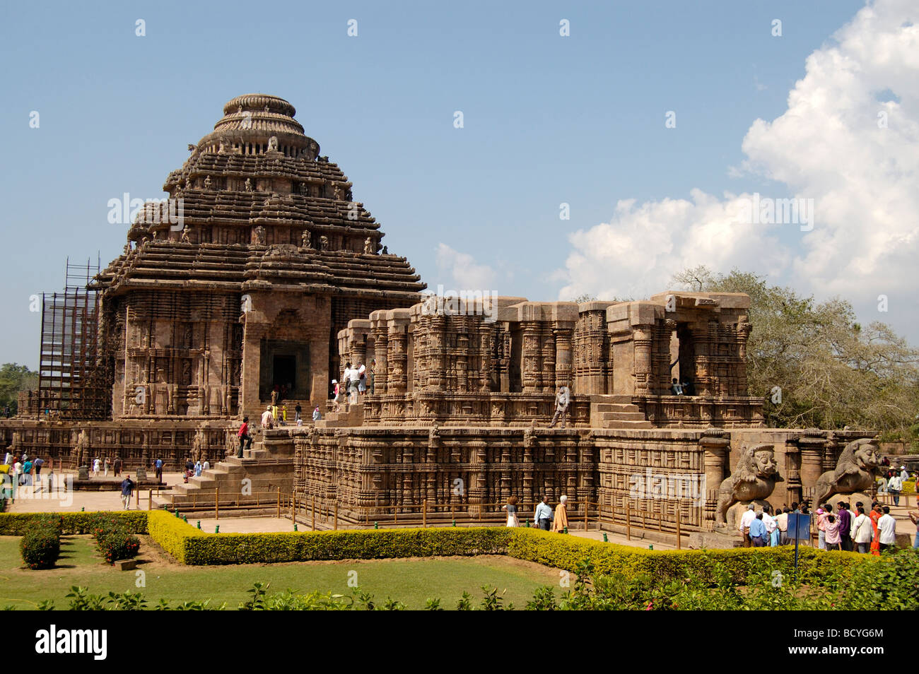 Sun temple, Konark, Orissa Stock Photo - Alamy