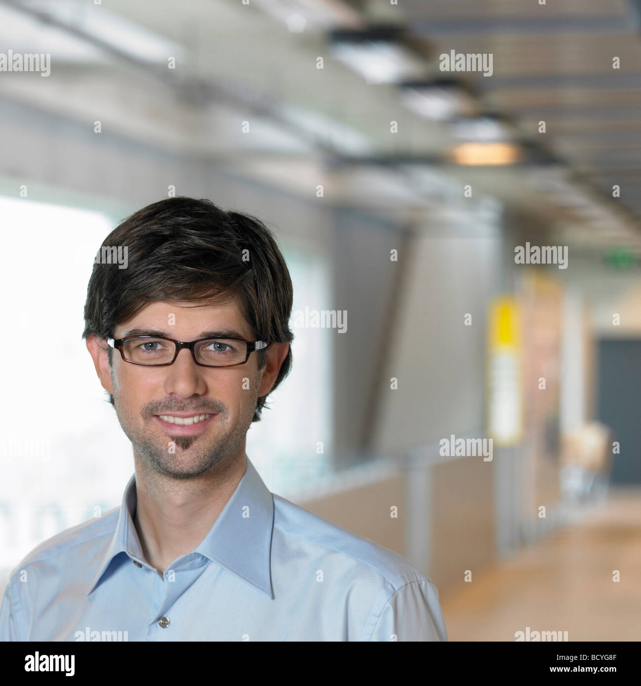 Portrait of young Businessman, close up Stock Photo - Alamy