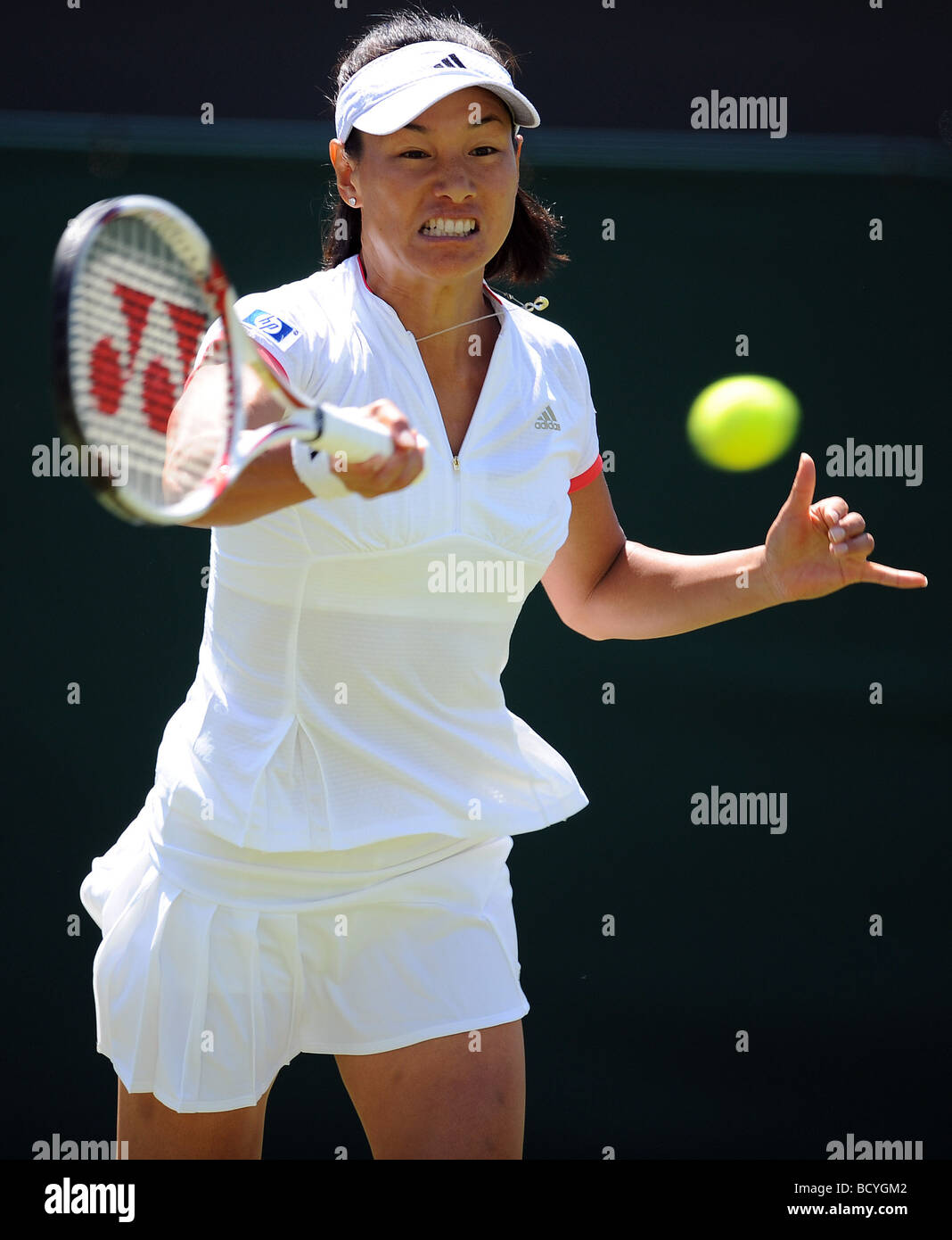 KIMIKO DATE KRUMM JAPAN WIMBLEDON LONDON ENGLAND 23 June 2009 Stock ...