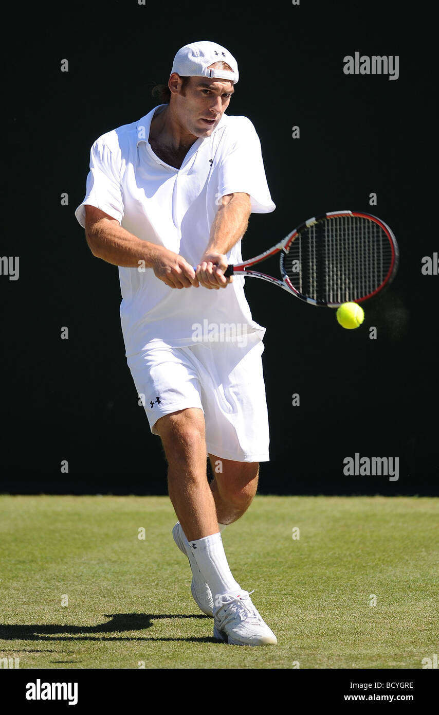 ROBBY GINEPRI USA WIMBLEDON LONDON ENGLAND 23 June 2009 Stock Photo - Alamy