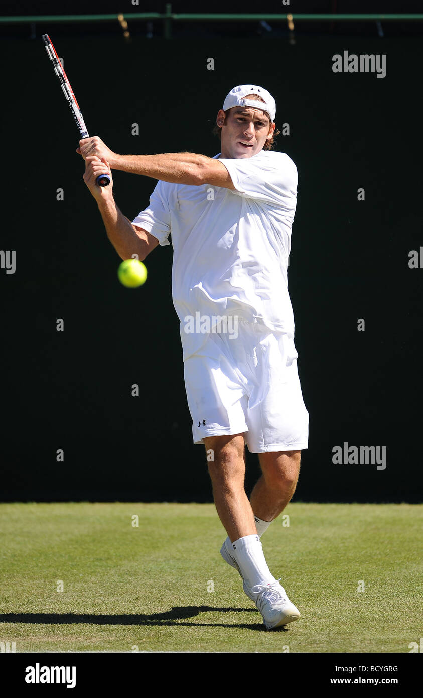ROBBY GINEPRI USA WIMBLEDON LONDON ENGLAND 23 June 2009 Stock Photo - Alamy