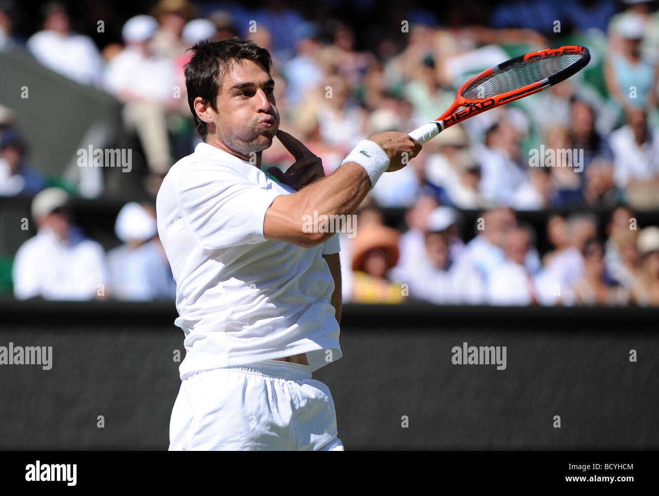 JEREMY CHARDY FRANCE WIMBLEDON LONDON ENGLAND 23 June 2009 Stock Photo ...