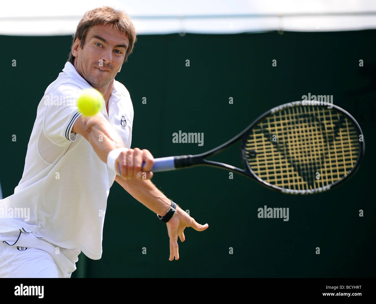 Tommy robredo spain wimbledon london hi-res stock photography and ...