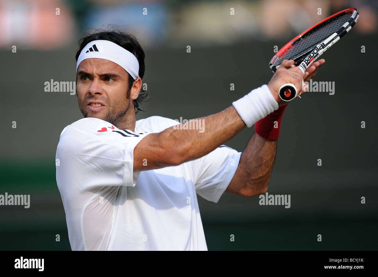 FERNANDO GONZALEZ CHILE WIMBLEDON LONDON ENGLAND 25 June 2009 Stock ...