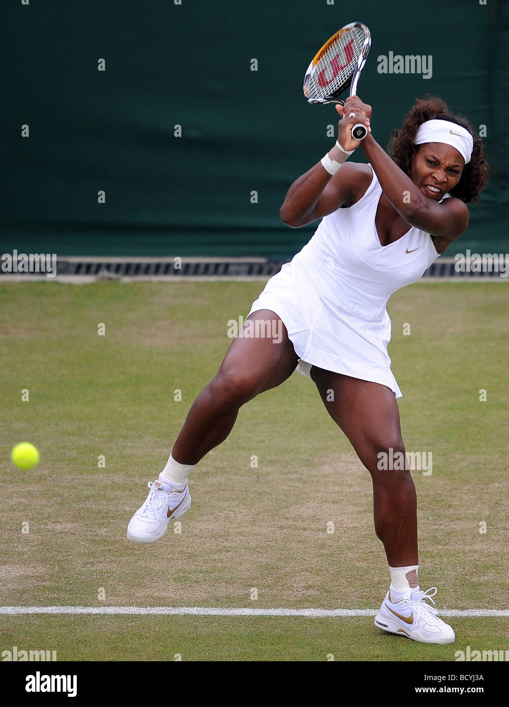 SERENA WILLIAMS USA WIMBLEDON LONDON ENGLAND 26 June 2009 Stock Photo ...