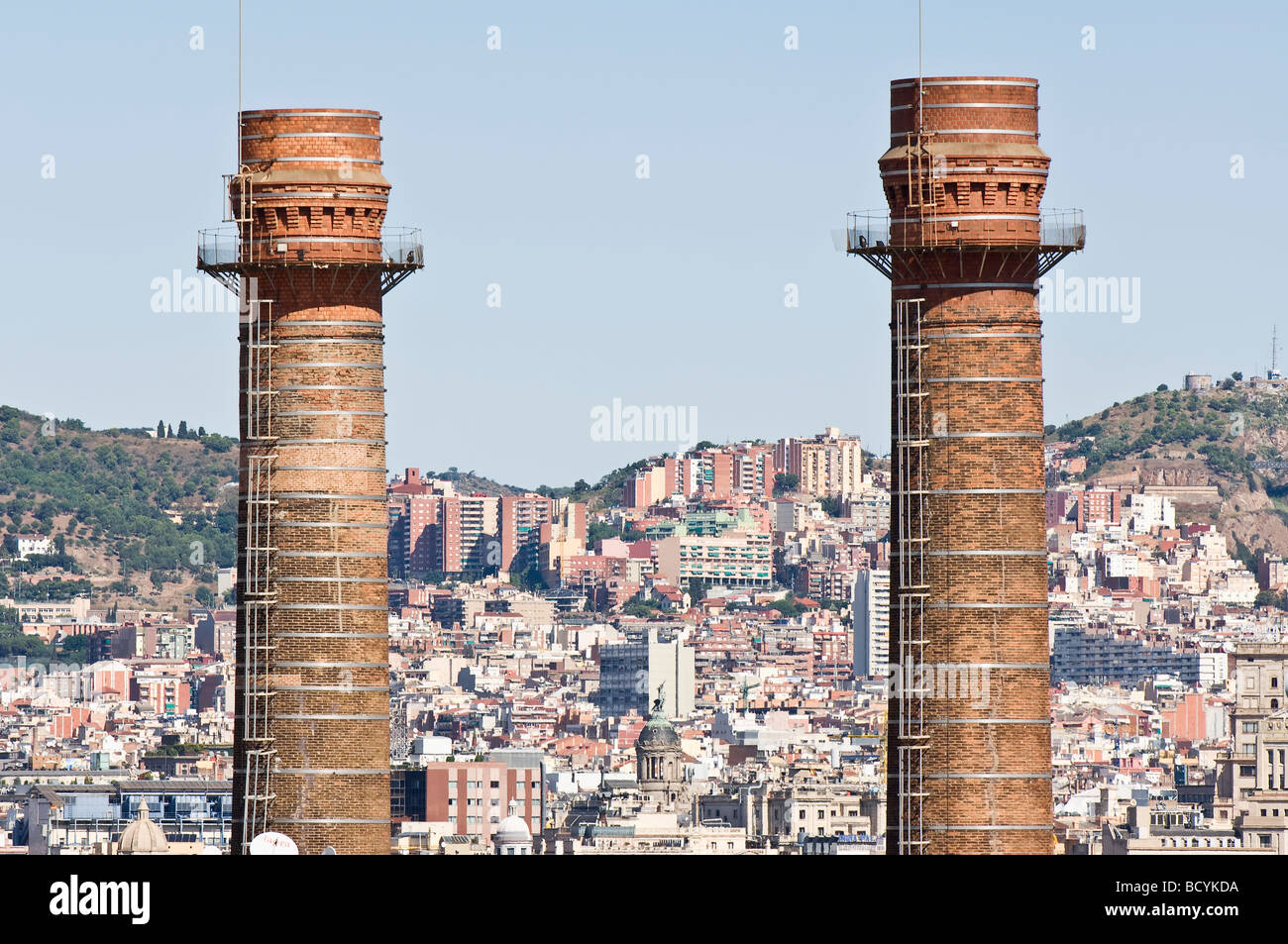 Spanish chimneys hi-res stock photography and images - Alamy
