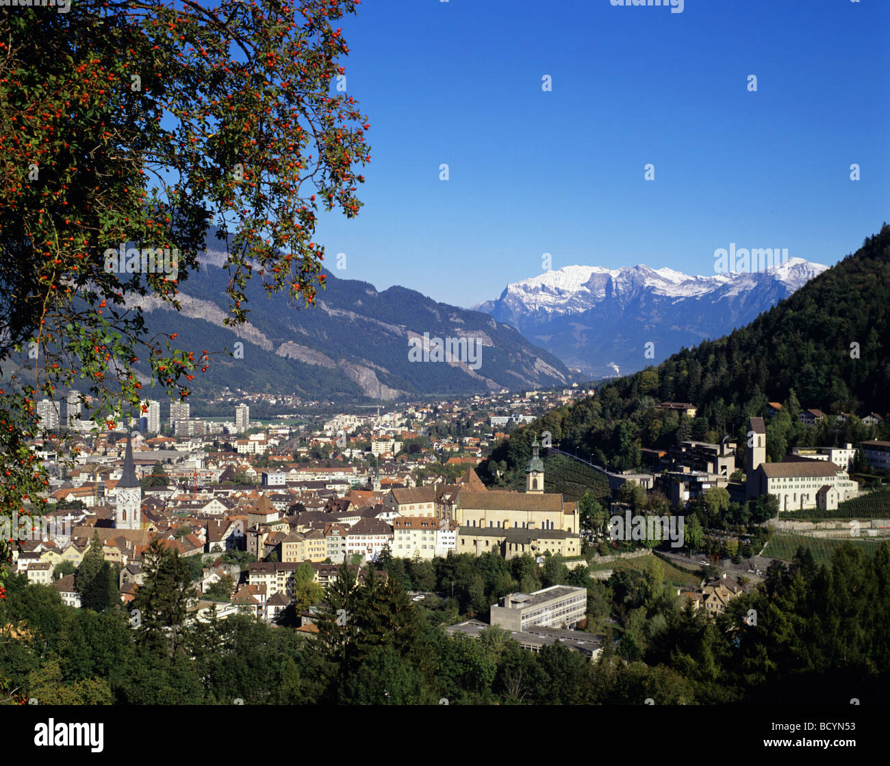Chur capital graubünden view hi-res stock photography and images - Alamy