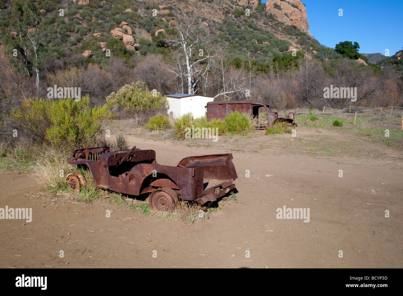 Old Mash (television Series) location set, Malibu Creek State Park ...