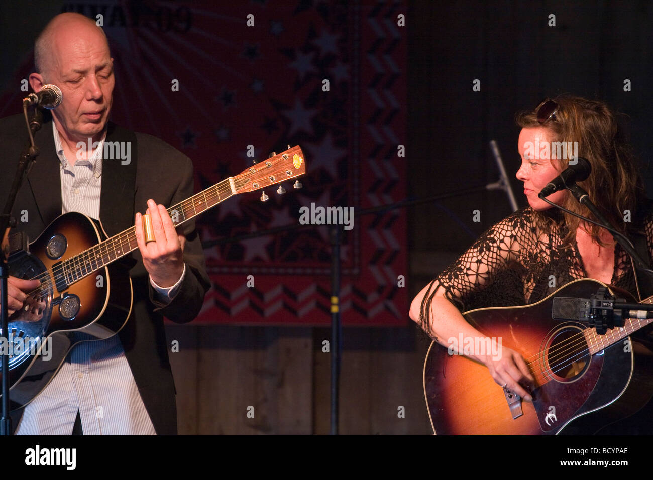 Alt-country musician Rachel Harrington at the 2009 Maverick festival ...