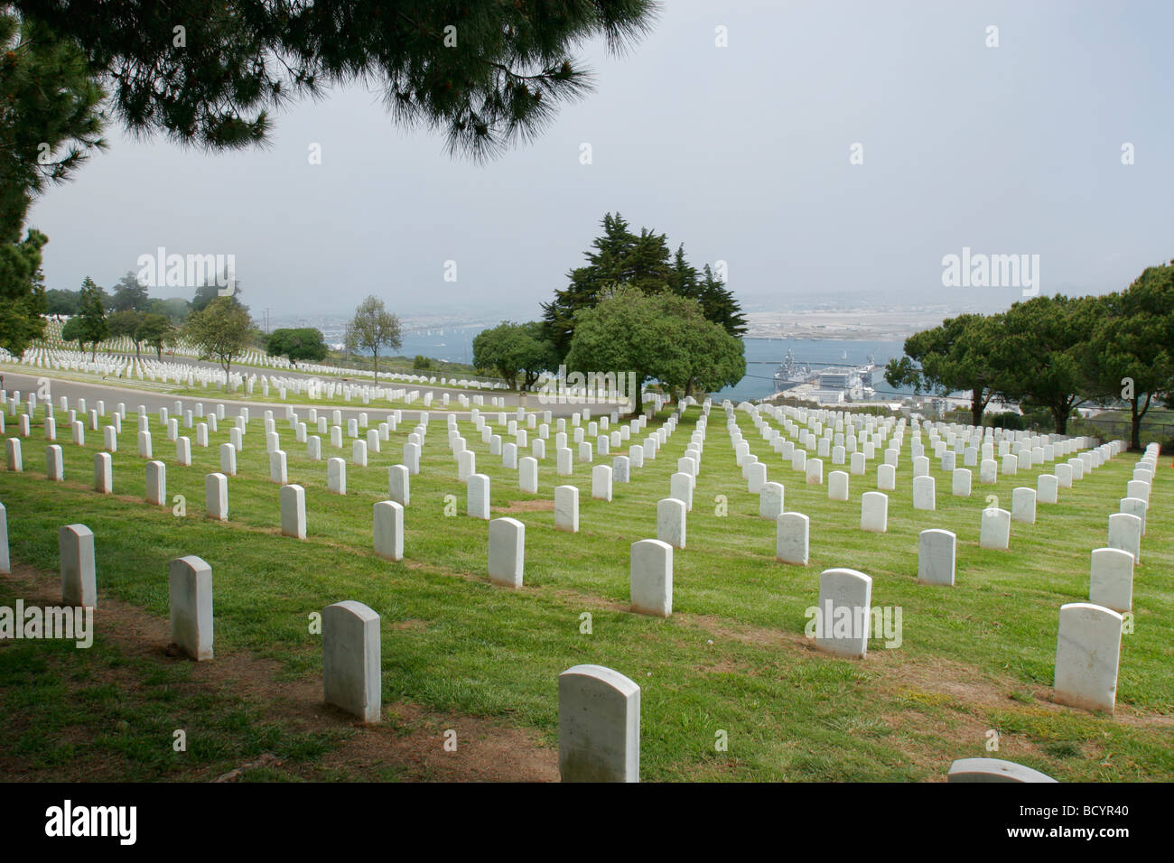 Point Loma, Fort Rosecrans National Cemetery, San Diego, California (SD ...