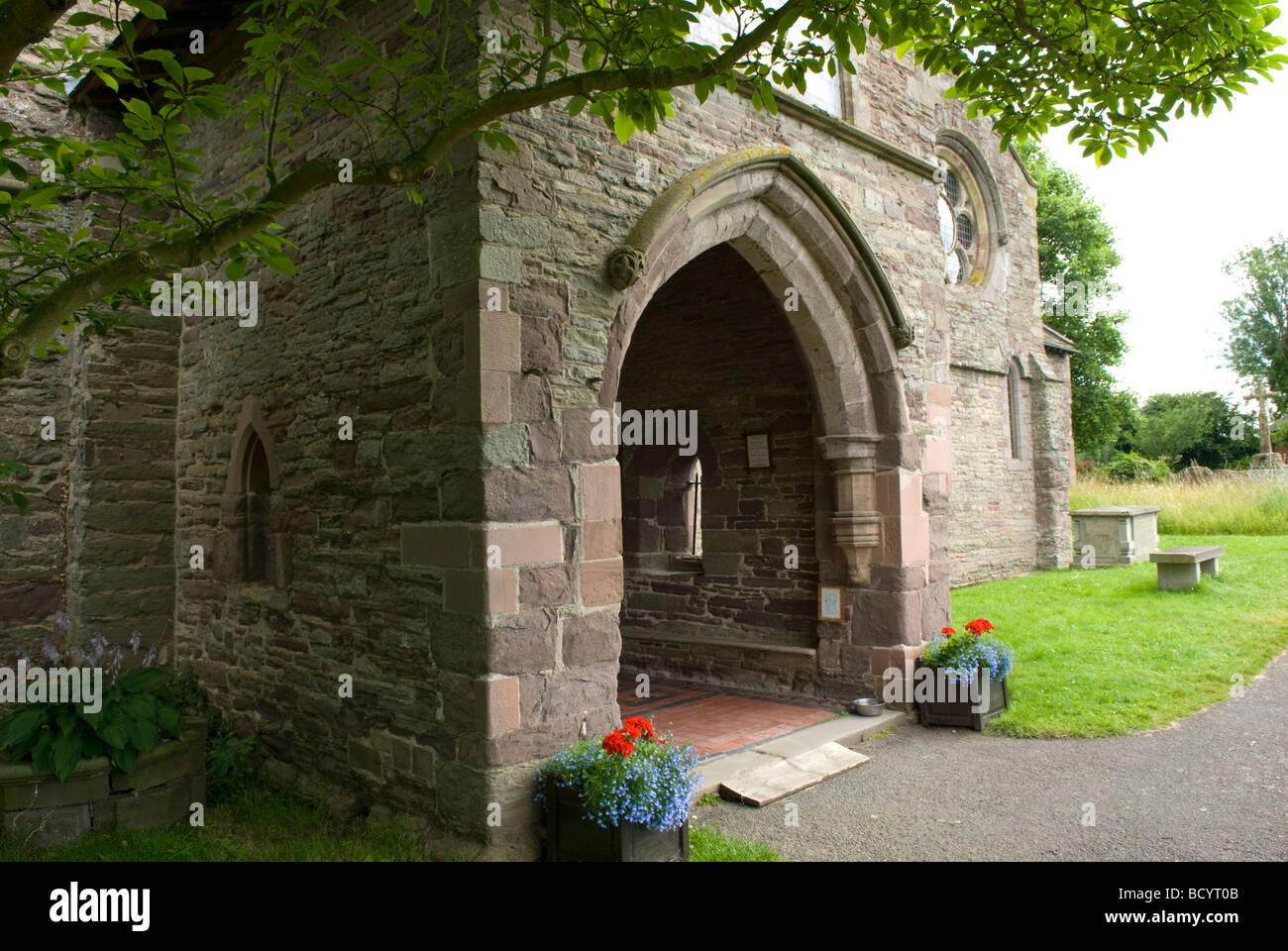The Parish Church of St Peter and St Paul Weobley Herefordshire England ...