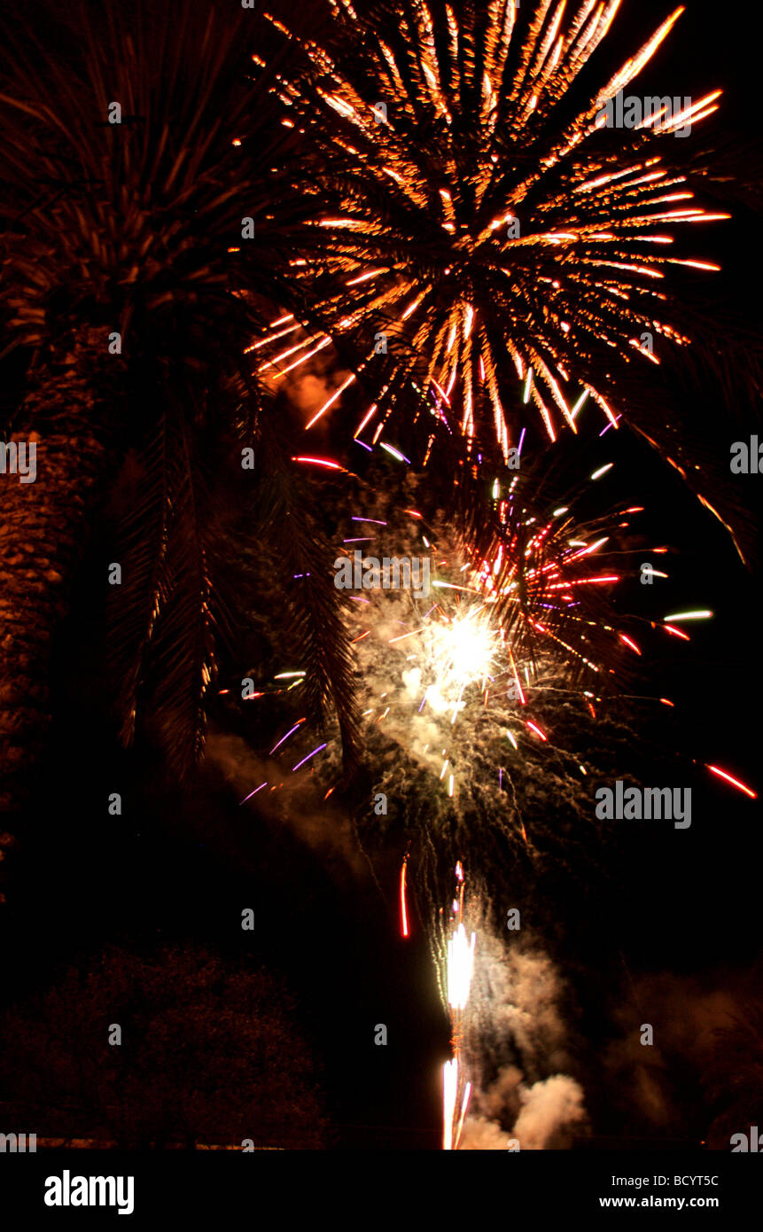 Independence day israel fireworks hi-res stock photography and images ...