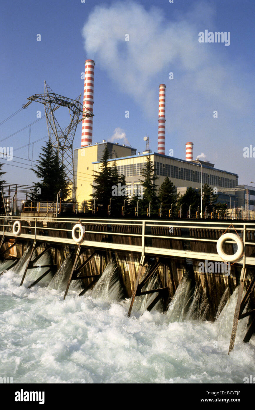 Thermoelectric power station hi-res stock photography and images - Alamy