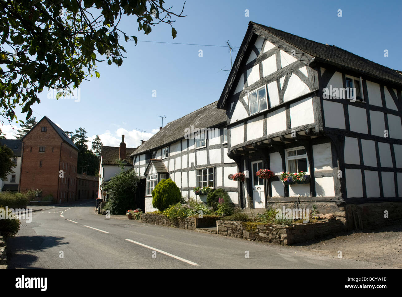 Weobley village Herefordshire England Stock Photo - Alamy Weobley village Herefordshire England Stock Photo - Alamy