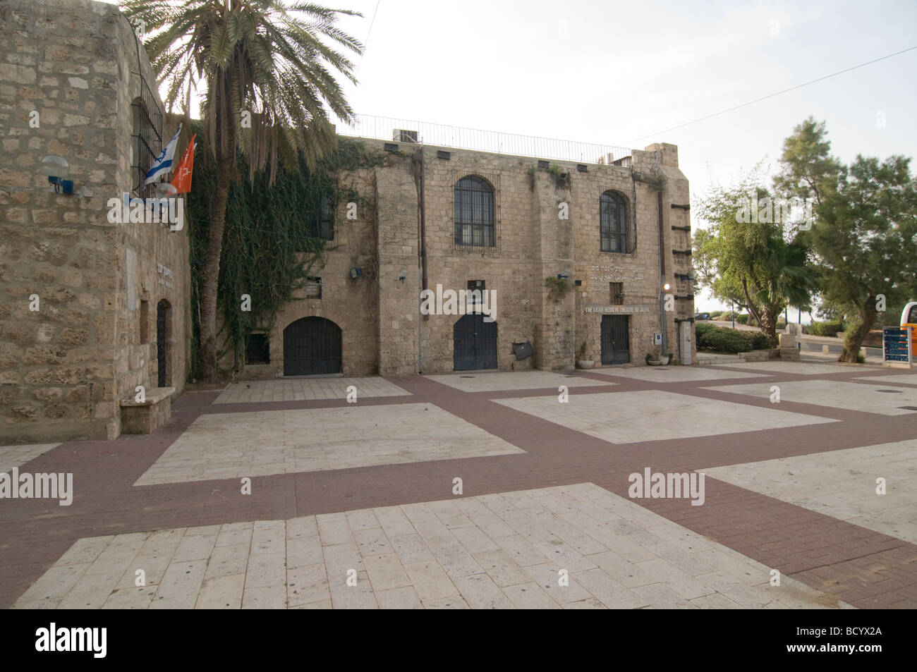 Israel Old City of Jaffa The Arab Hebrew Theatre Stock Photo - Alamy