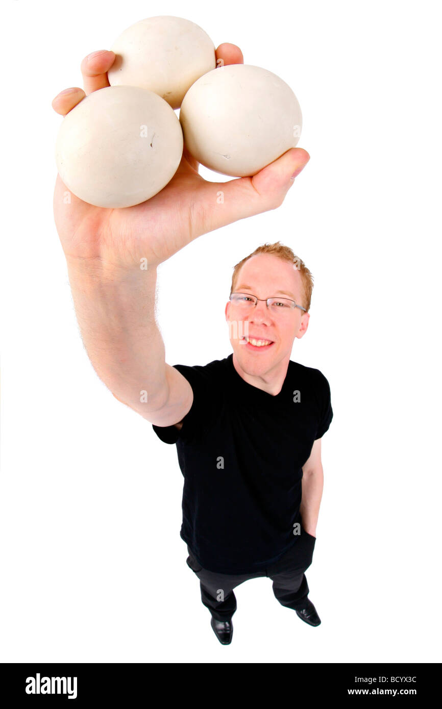 Funny faces in ball Cut Out Stock Images & Pictures - Alamy