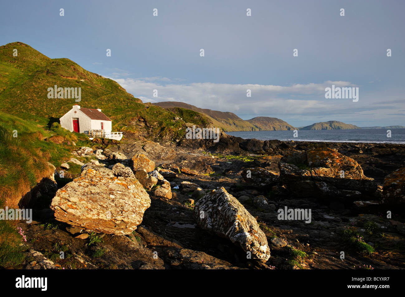 Niarbyl Bay Isle Of Man Stock Photo - Alamy
