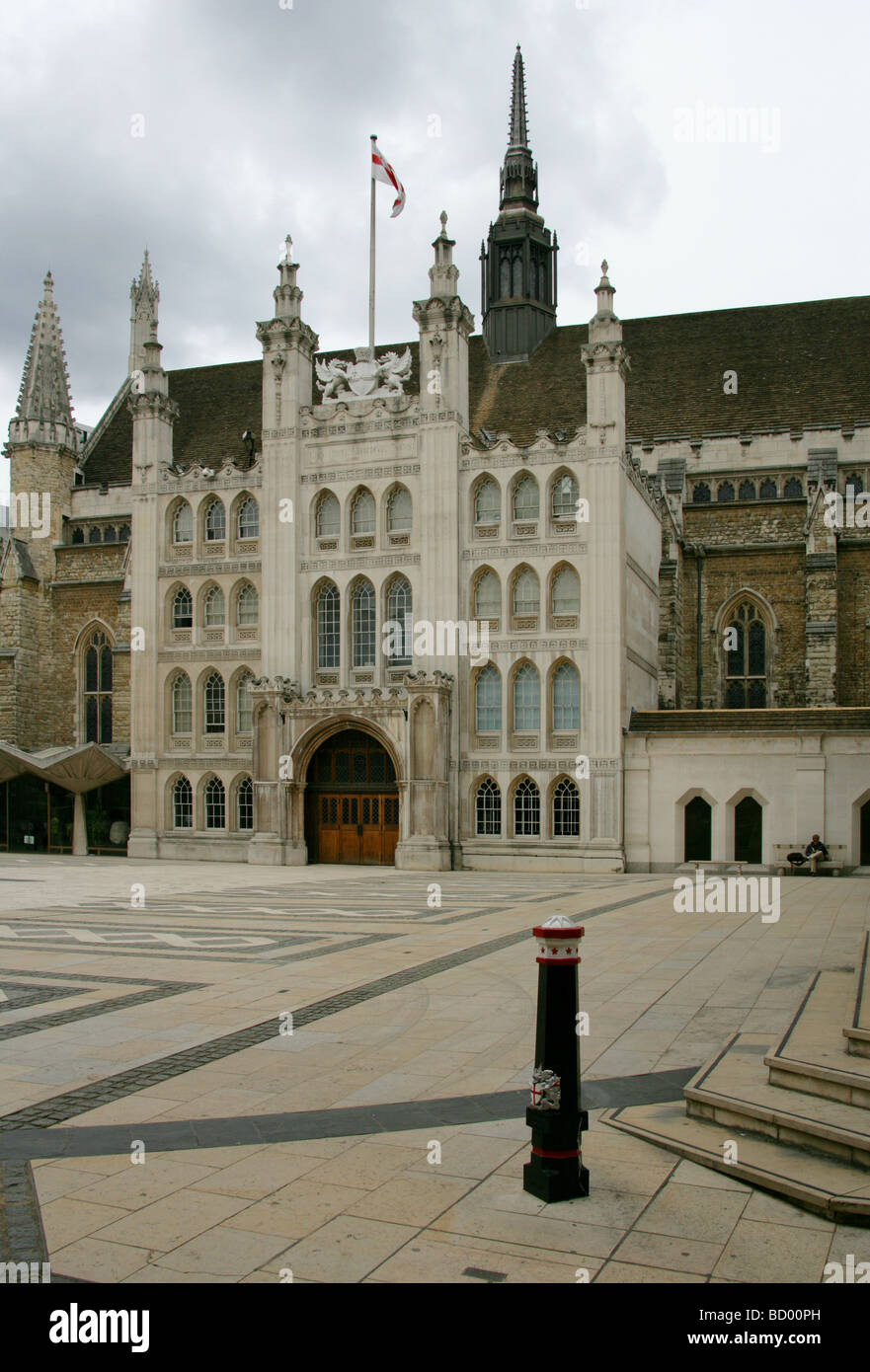 The Guildhall, Gresham Street, City of London, London EC2, UK Stock ...