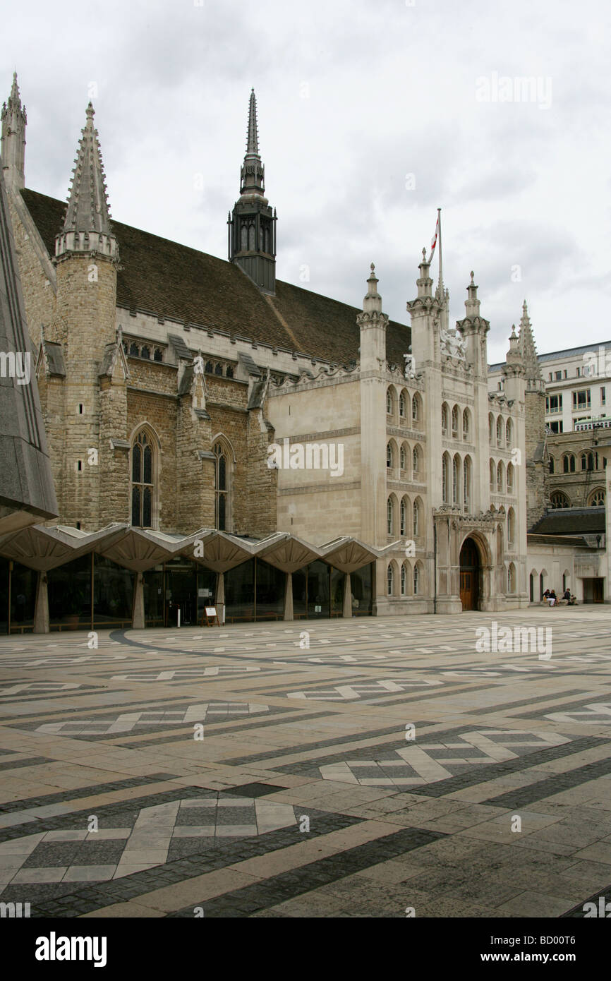 The Guildhall, Gresham Street, City of London, London EC2, UK Stock ...