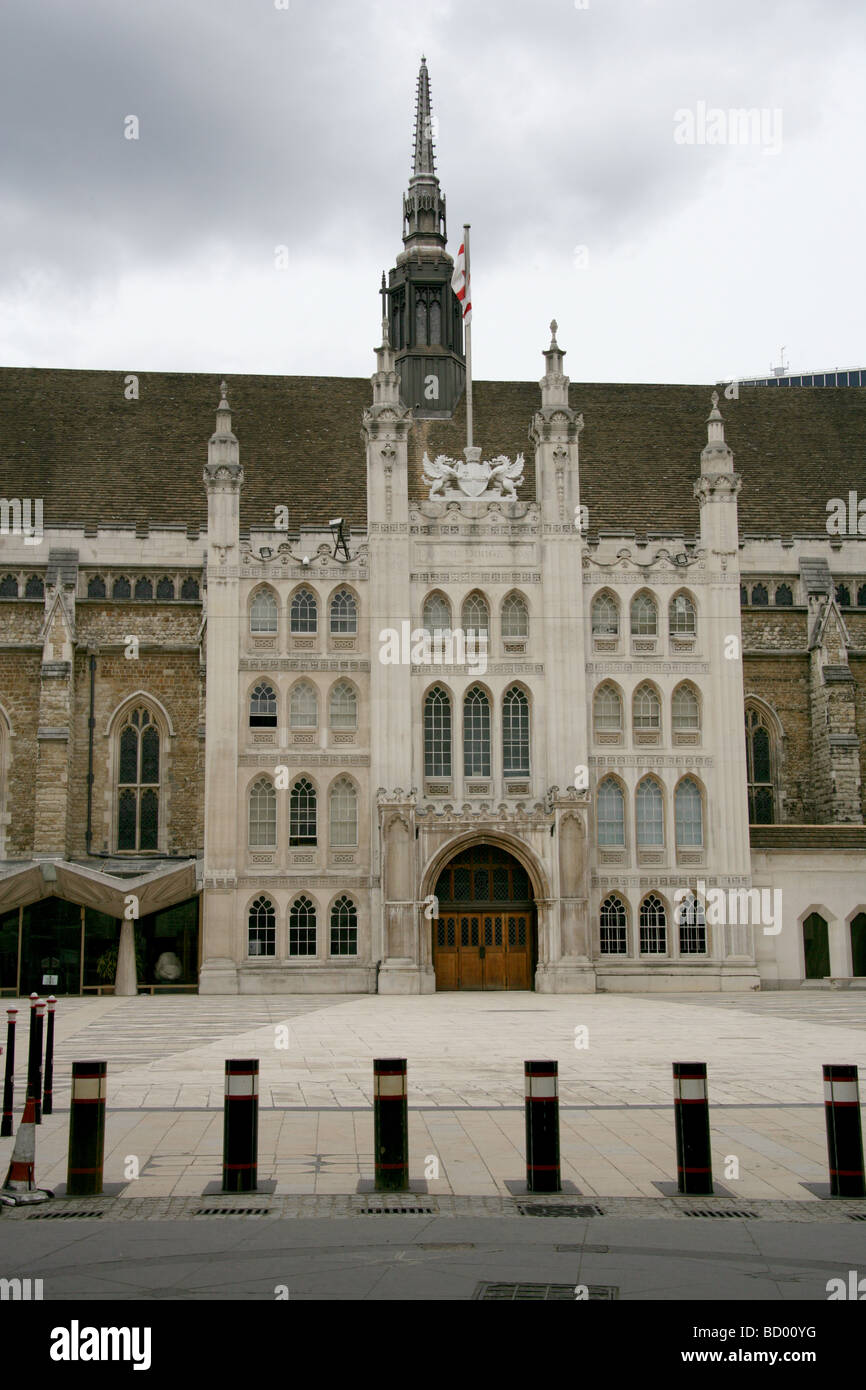 The Guildhall, Gresham Street, City of London, London EC2, UK Stock ...