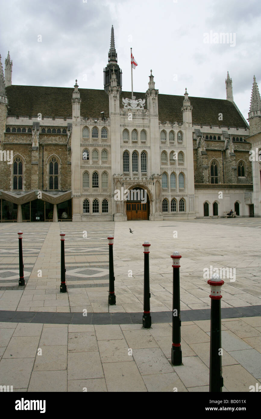The Guildhall, Gresham Street, City of London, London EC2, UK Stock ...
