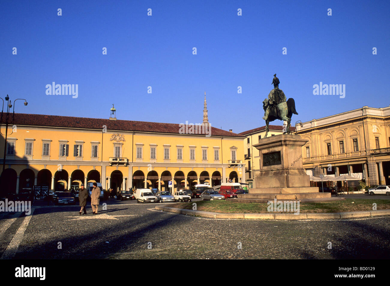 Historic centre of Novara Italy Stock Photo - Alamy