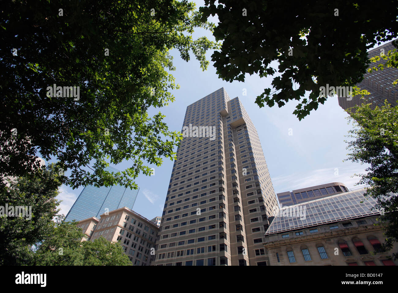 Post Office Square park, downtown Boston Stock Photo - Alamy