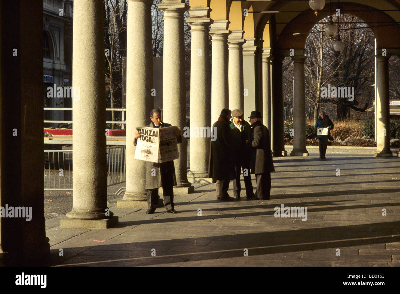 Historic centre of Novara Italy Stock Photo - Alamy