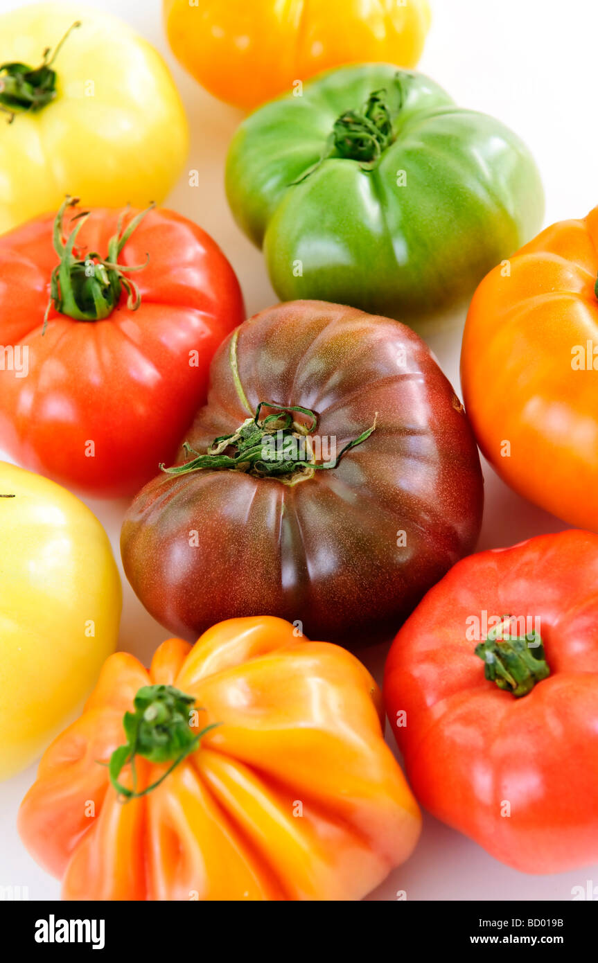 Multicoloured tomatoes hi-res stock photography and images - Alamy