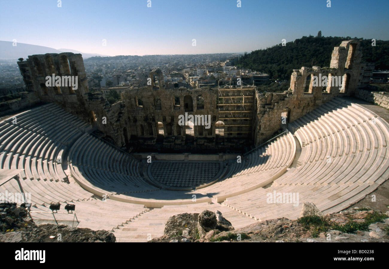 The Odeion Of Herodes Atticus High Resolution Stock Photography and ...